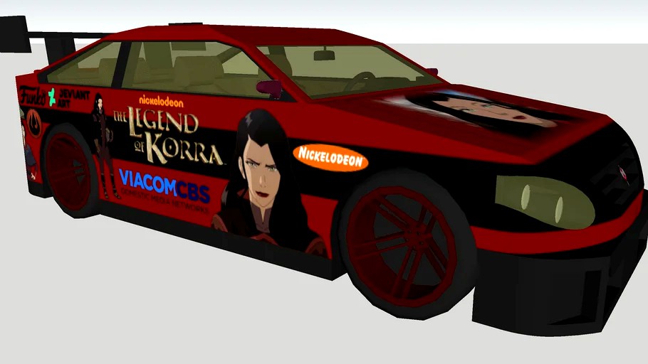 The Legend Of Korra Asami Sato Car 3d model