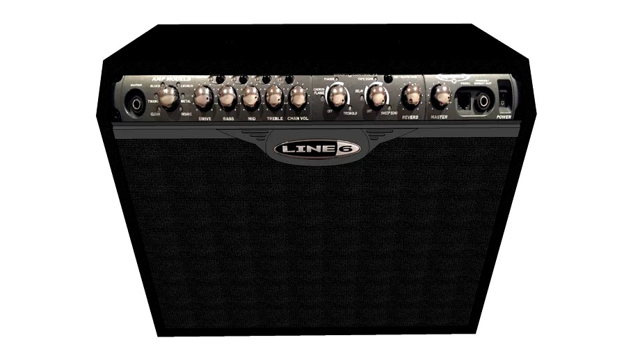 Line 6 Spider II 112 Modeling Guitar Amplifier 3d