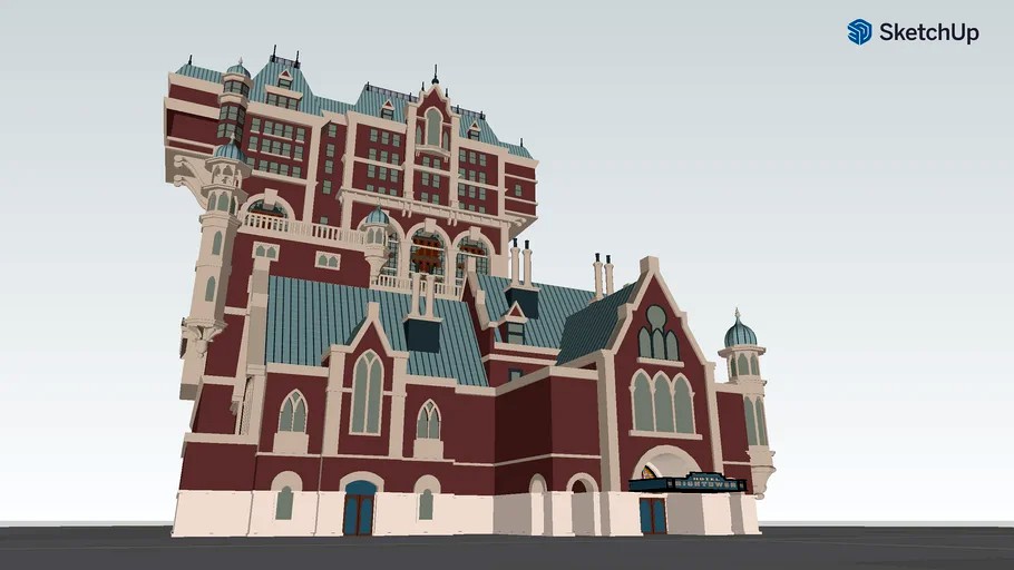 Tower of Terror 3d model