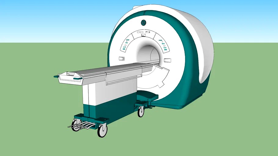 MRI 1,5 Tesla GE Signa HDXT 3d model