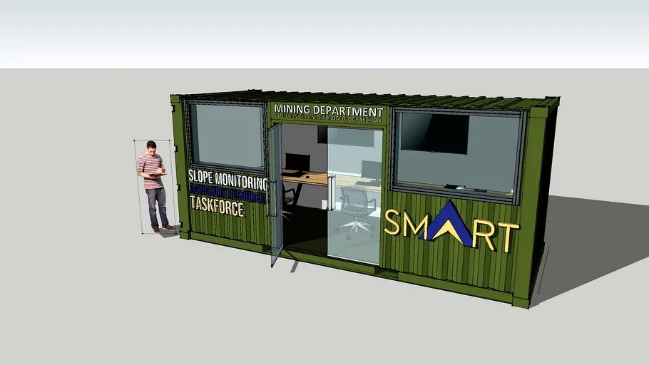 Container SMART GH - PTAR 3d model