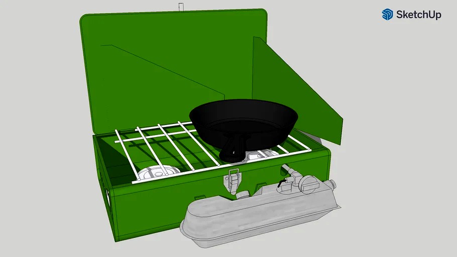 Coleman 424 3d model