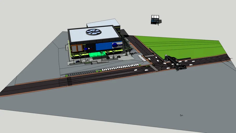 MENDEZ CROSSING 3d model