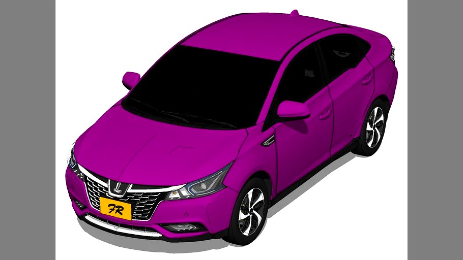 2020 Luxgen S3 3d model