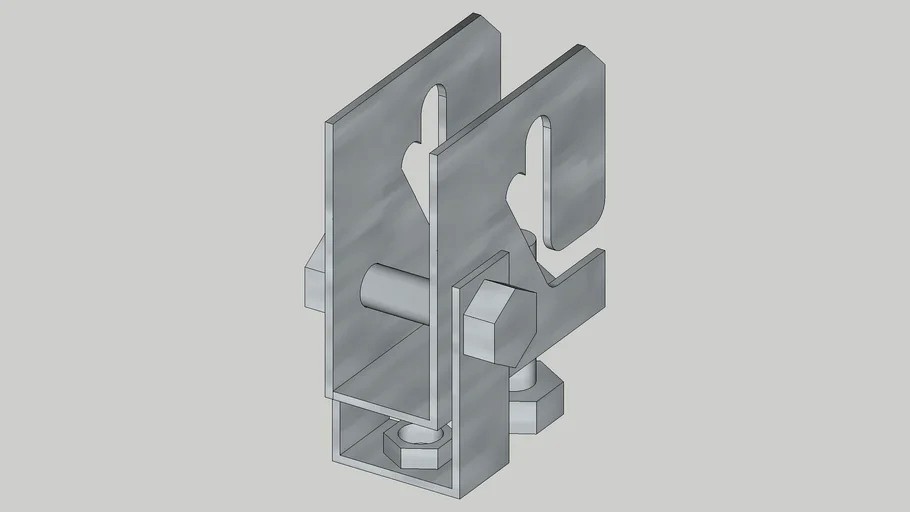 Multi-beam clamp 3d model