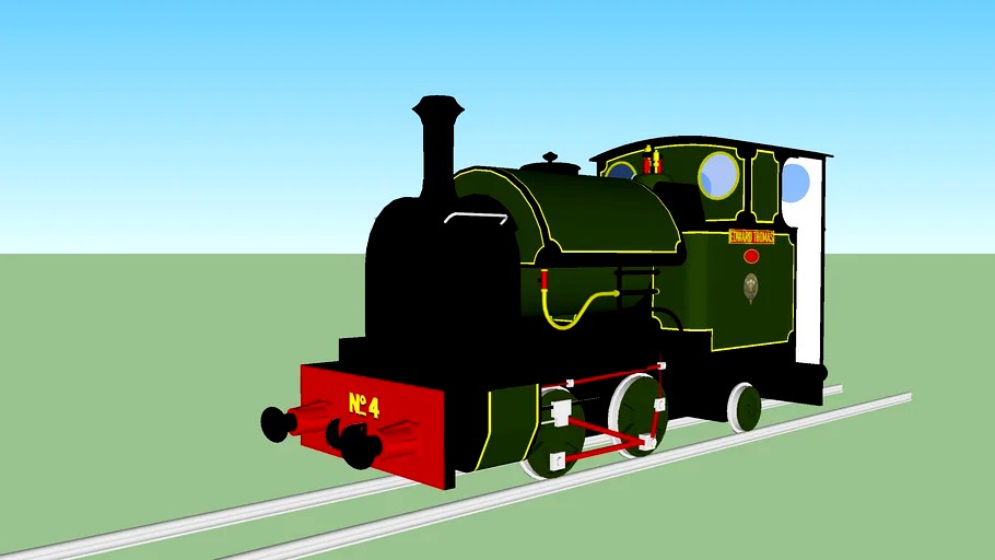 Talyllyn Railway No.4 ''Edward Thomas'' (1969) 3d model