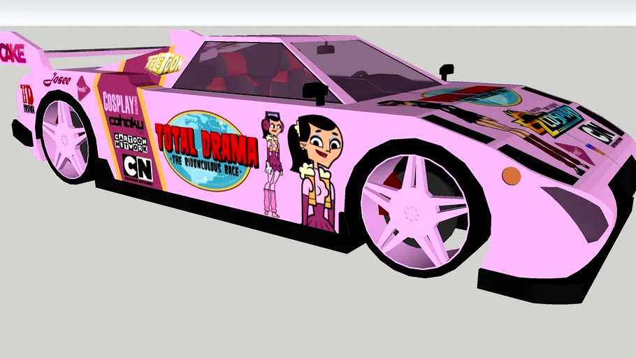 Total Drama Josee Car 3d model