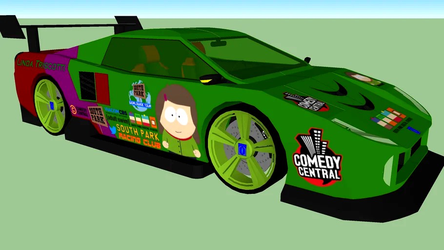 South Park Linda Triscotti Car 3d model