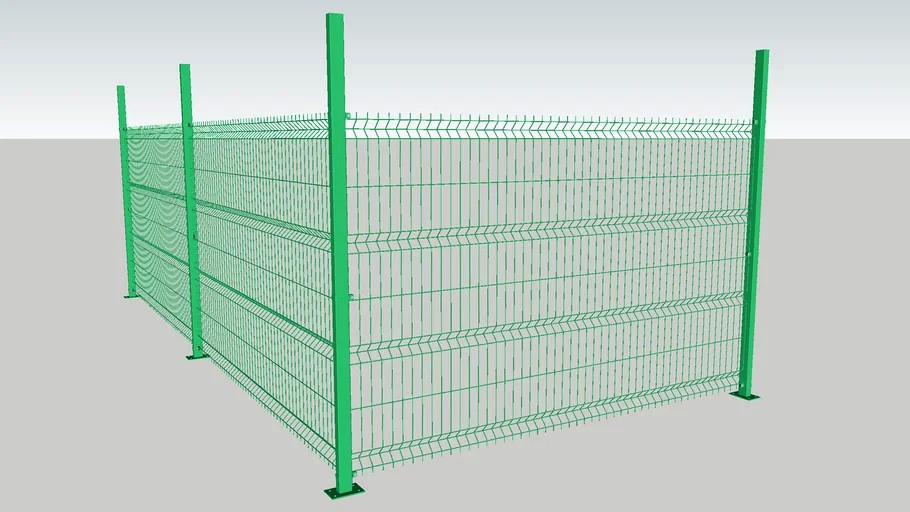 Rigid wire mesh 3d model