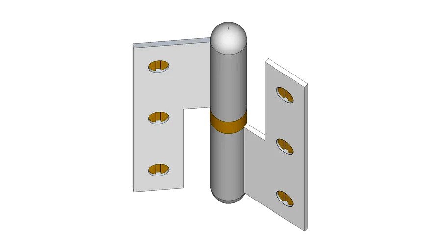 Door hinge 3d model