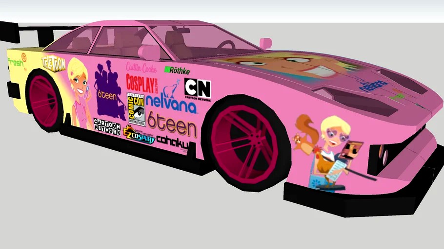 6teen Caitlin Cooke Car 3d model