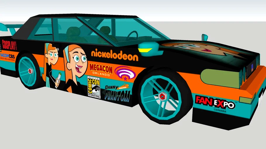 Danny Phantom Jazz Fenton Car 3d model