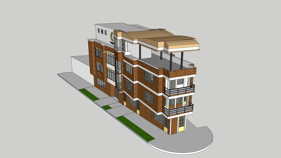 EDIFICIO ANTIGUA CÁMARA DE COMERCIO YOPAL 3d model