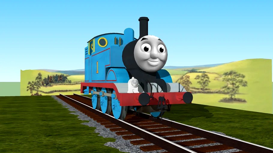 Thomas the Tank Engine - CGI Era 3d model