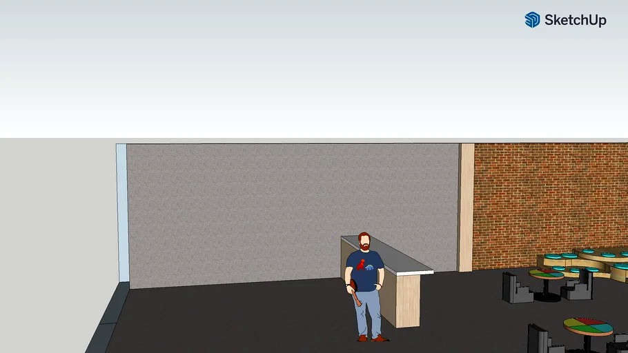 Google Office 3d model