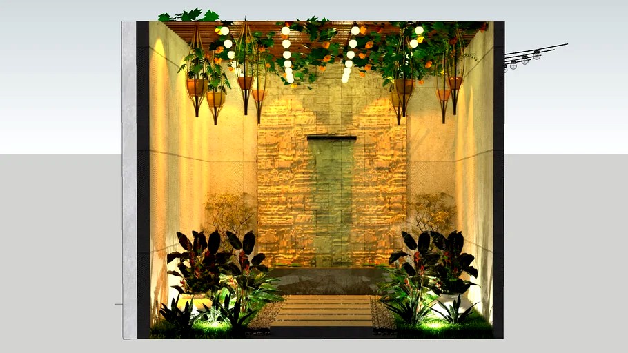 WATER FEATURE 3d model