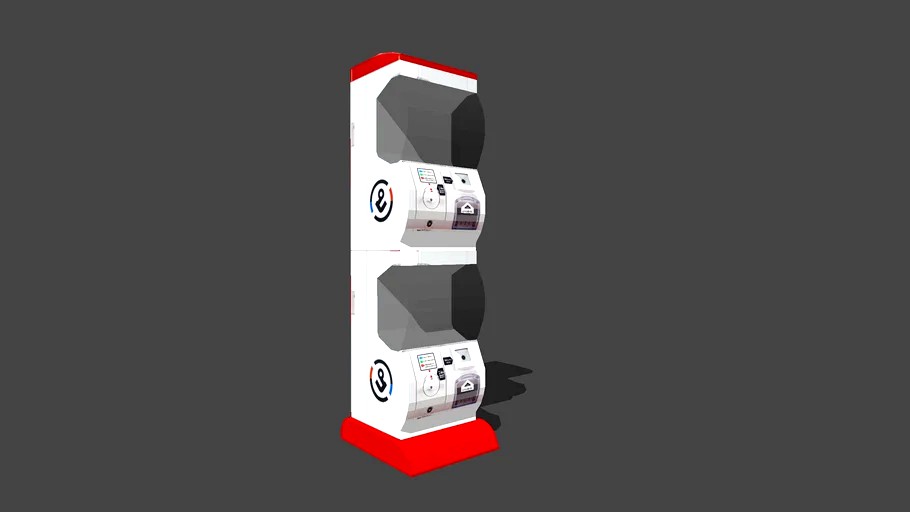 ピピットガチャ Gacha 3d model