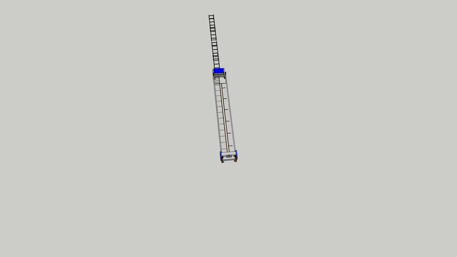 Spida end eject floor truss table 3d model