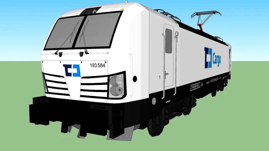 Siemens Vectron CD Cargo 3d model