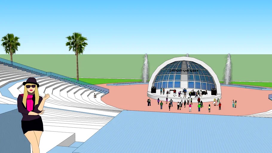 Amphitheater 3d model