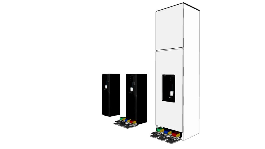 Waterlogic WL3 Firewall Freestanding Water Dispenser with Foot Pedals ...