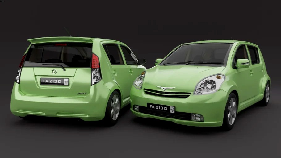(PREVIEW MODEL) PERODUA MYVI G1 3d