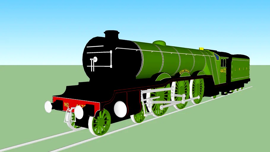 LNER No. 4472 ''Flying Scotsman'' (1928) 3d model