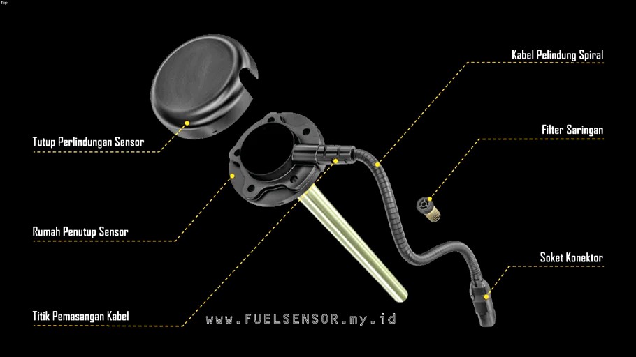 Fuel Level Sensor 3d model