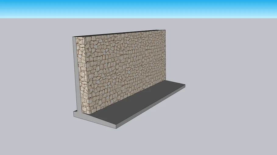 RFC & Stone Retaining.skp 3d model