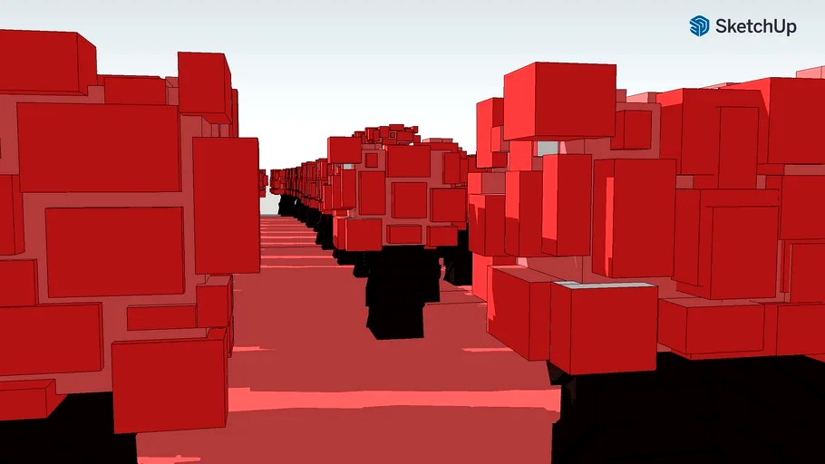 The scarlet forest - deltarune chapter 1 3d model