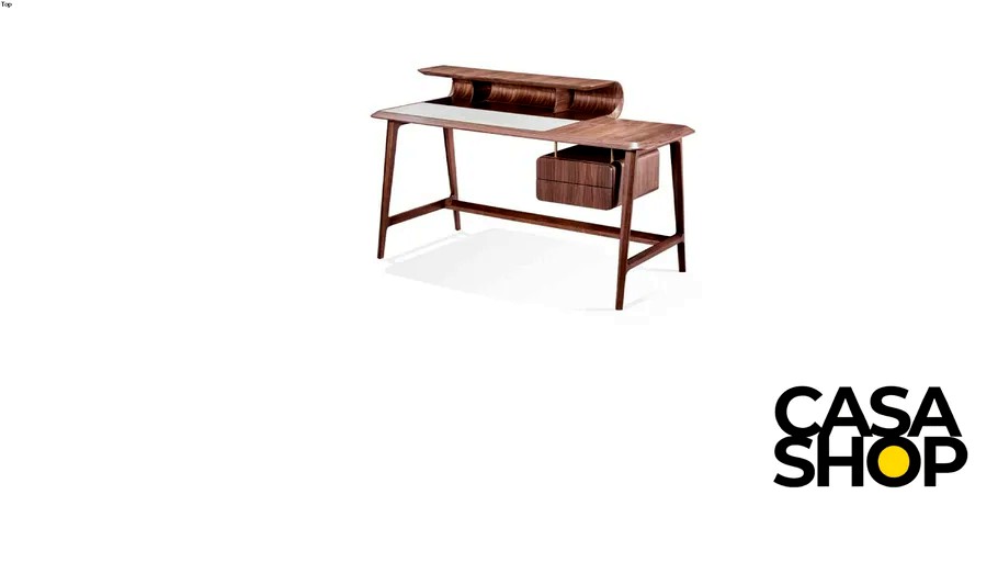 Escrivaninha Wave 3d model