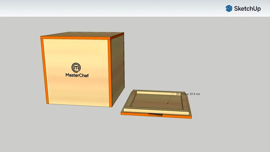 MASTER CHEF 3d model