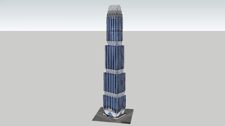175 Park Avenue (Project Commodore), New York 3d model