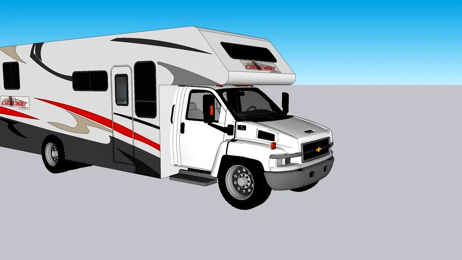 2007 Gulf Stream Conquest (Super-C motorhome) RV 3d model