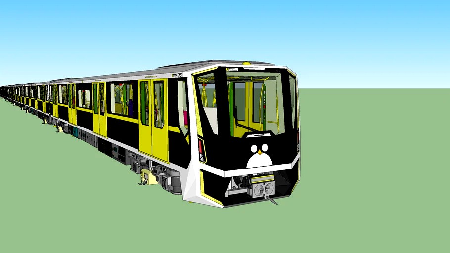 The Metropenguin (Commuter) 3d model