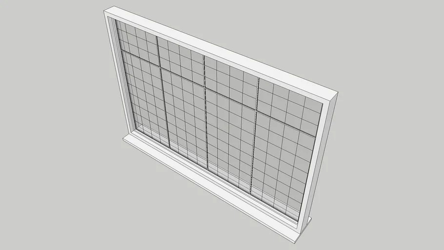 French Window 3d model