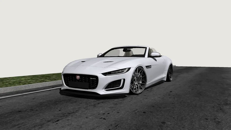 Jaguar F-Type Convertible R Dynamic 3d model