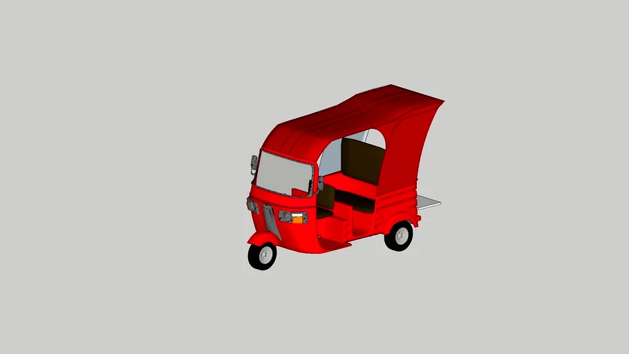 Bajaj Modified 3d model