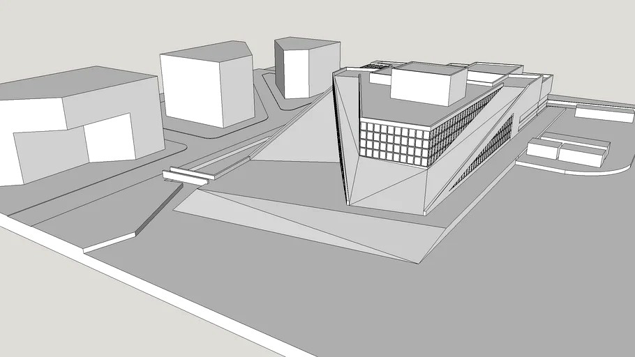 OPERA HOUSE OSLO 3D model