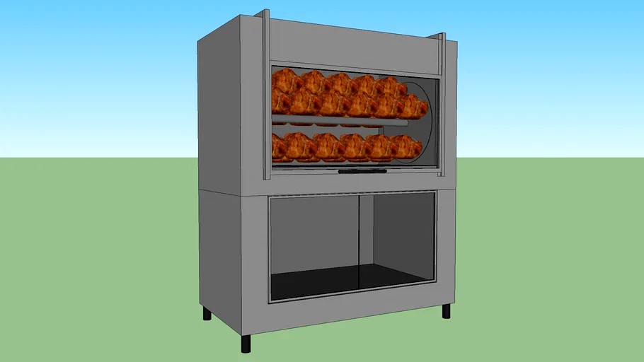 Horno Rosticero TORREY 3d model