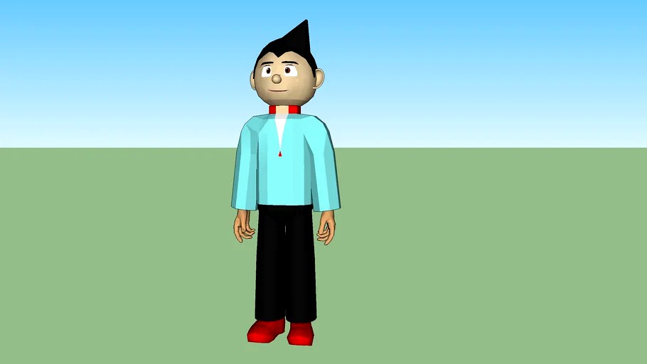Toby Tenma (Astro Boy) 3d model