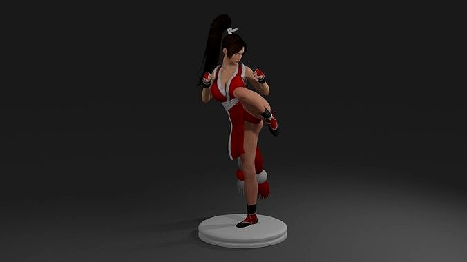 Mai Shiranui | 3D model