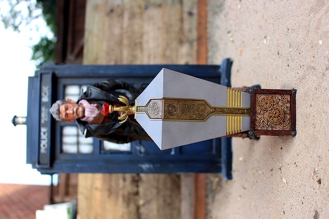 Doctor Who Prop replica The Moment Big Red Button Plinth Base | 3D model