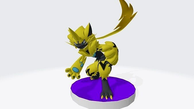 Zeraora | 3D model