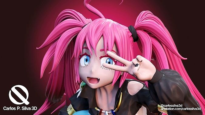 Milim Nava - tensei shitara slime datta ken | 3D model