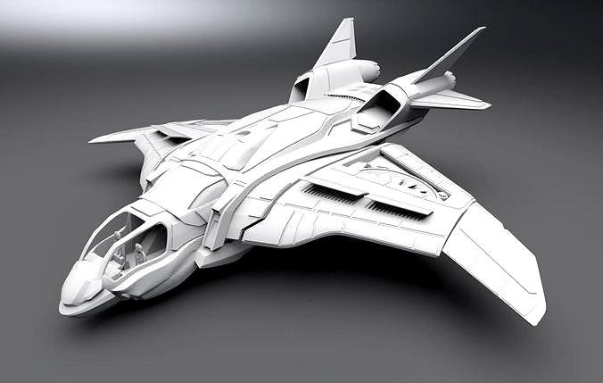 SHIELD Quinjet Scale model | 3D