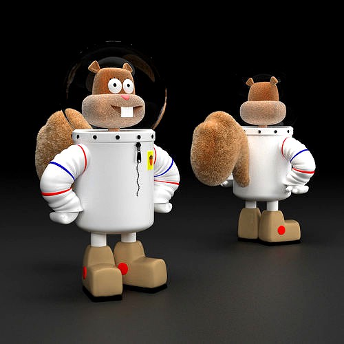 Sandy Cheeks 3d model
