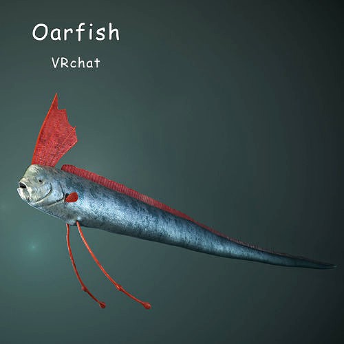 Oarfish 3d model