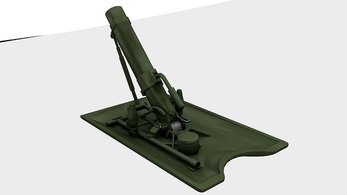 Granatwerfer LeGrW36 3d model