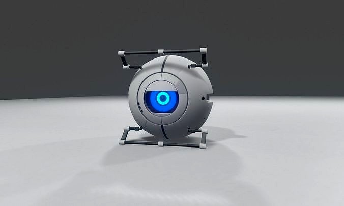 portal core 3d model